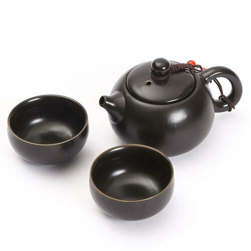 Tea Set Ceramics Teapot Kung Fu Tea Pot Bowl Teacup Mugs Kettle Green Tea Ceremony Gift|Teapots
