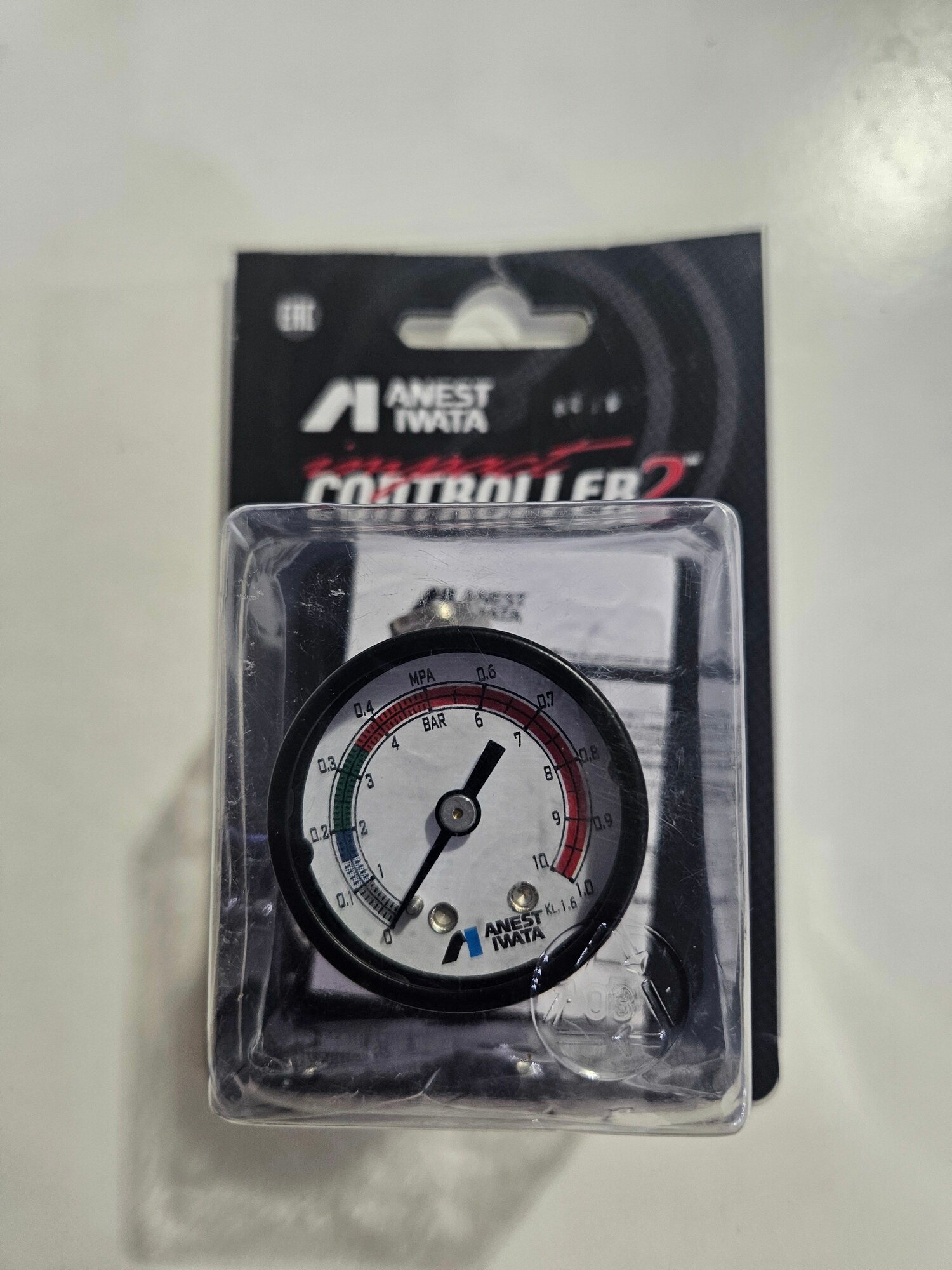 Манометр для краскопультов Anest Iwata impact controller 2