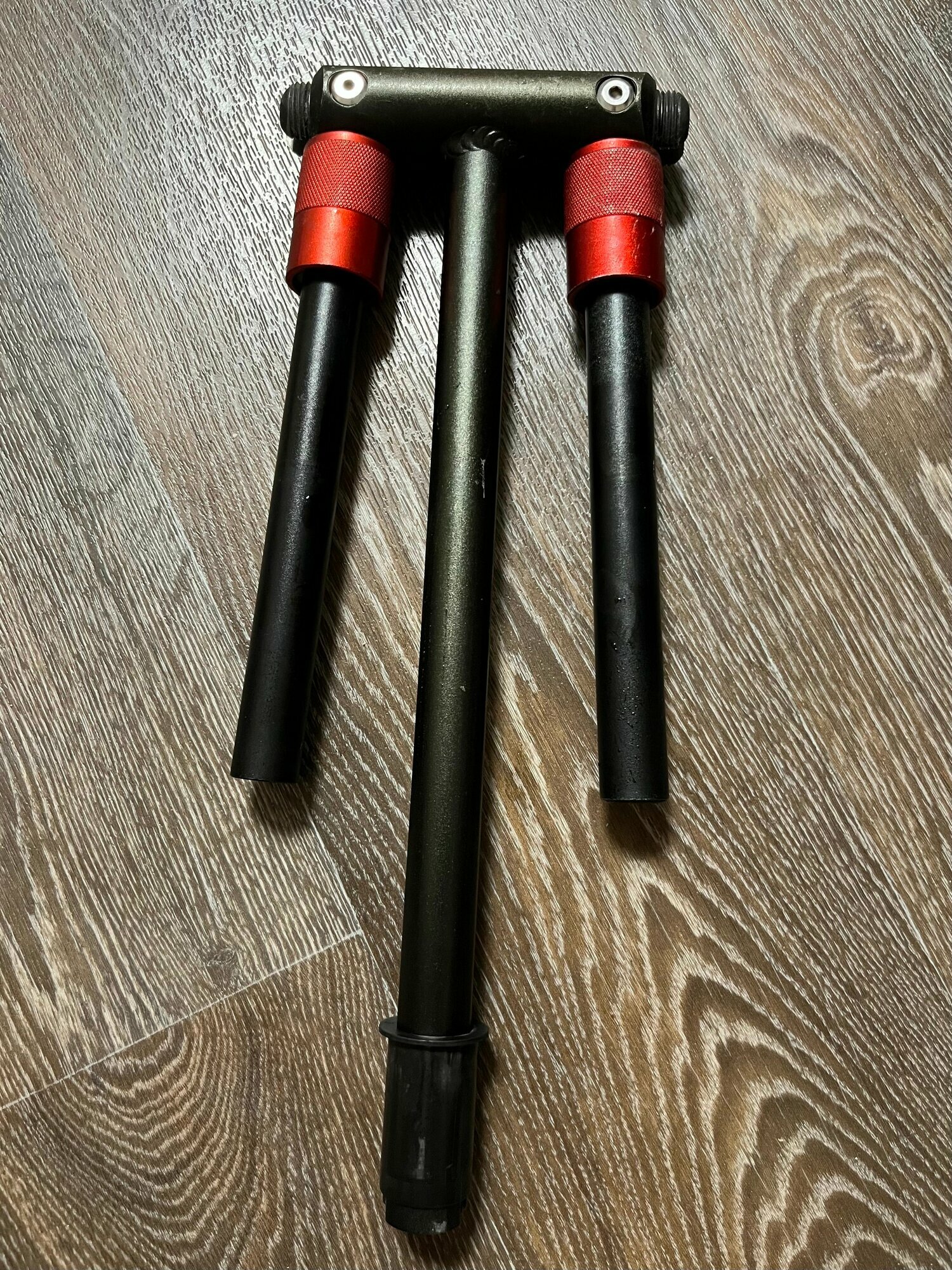 Руль Т-часть со складными ручками для электросамоката Kugoo X1 Куго Х1