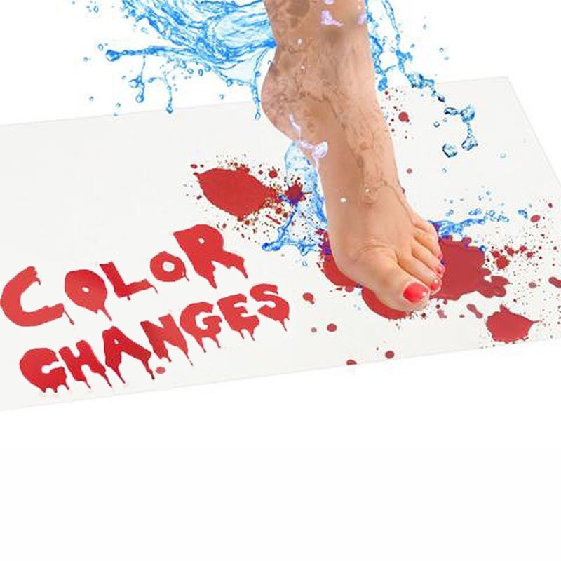 Ковер хэллоуин подарок ужасная ковровая маты ванна пол душе кровавый подушка 2019 мат белый