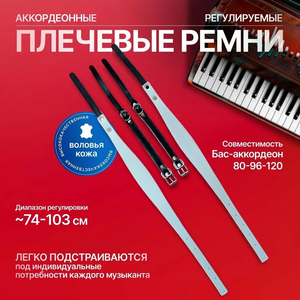 Ремни для аккордеона Buluo / Музыкальные аксессуары
