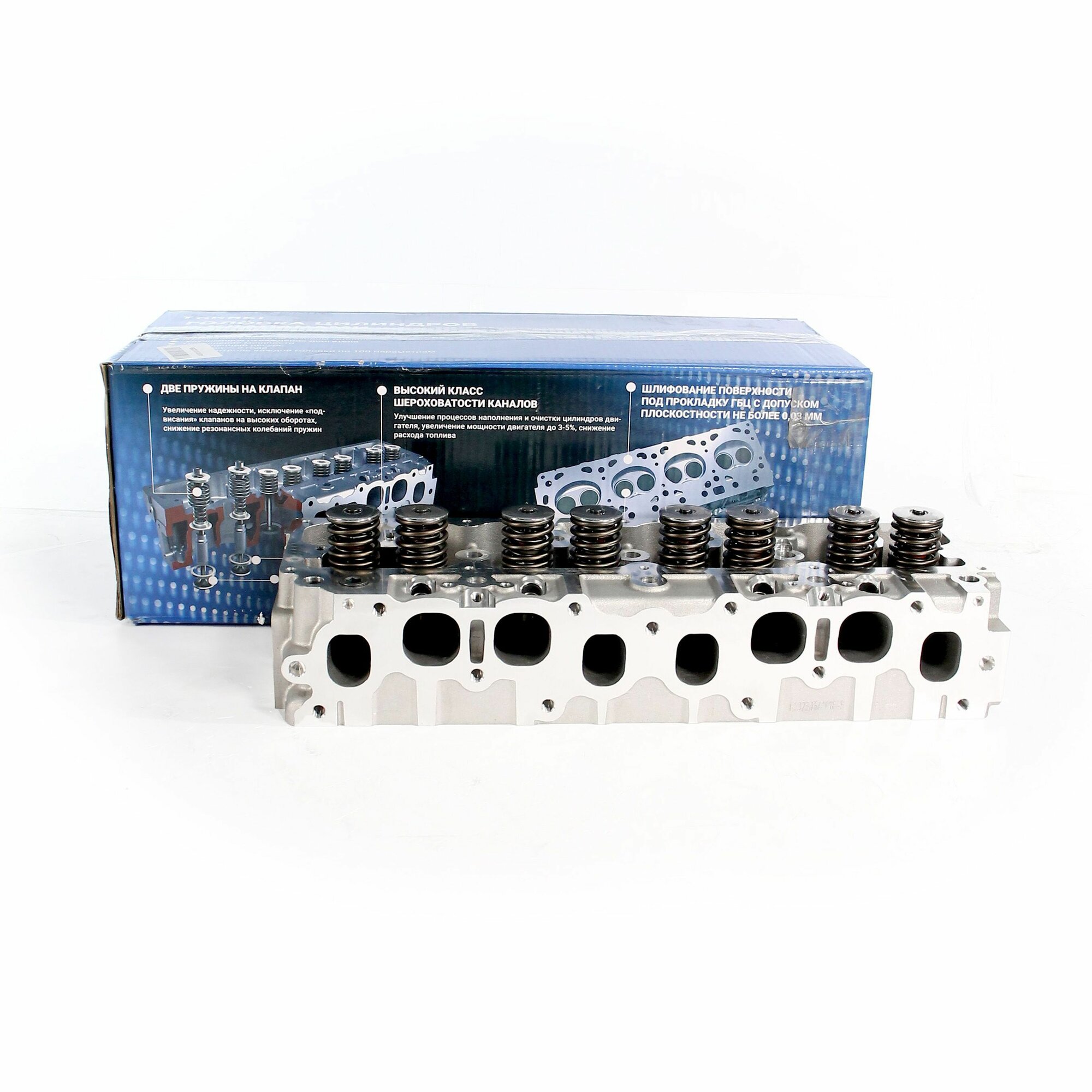 Головка блока дв. EvoTech А305 блок чугун (под ГБО)