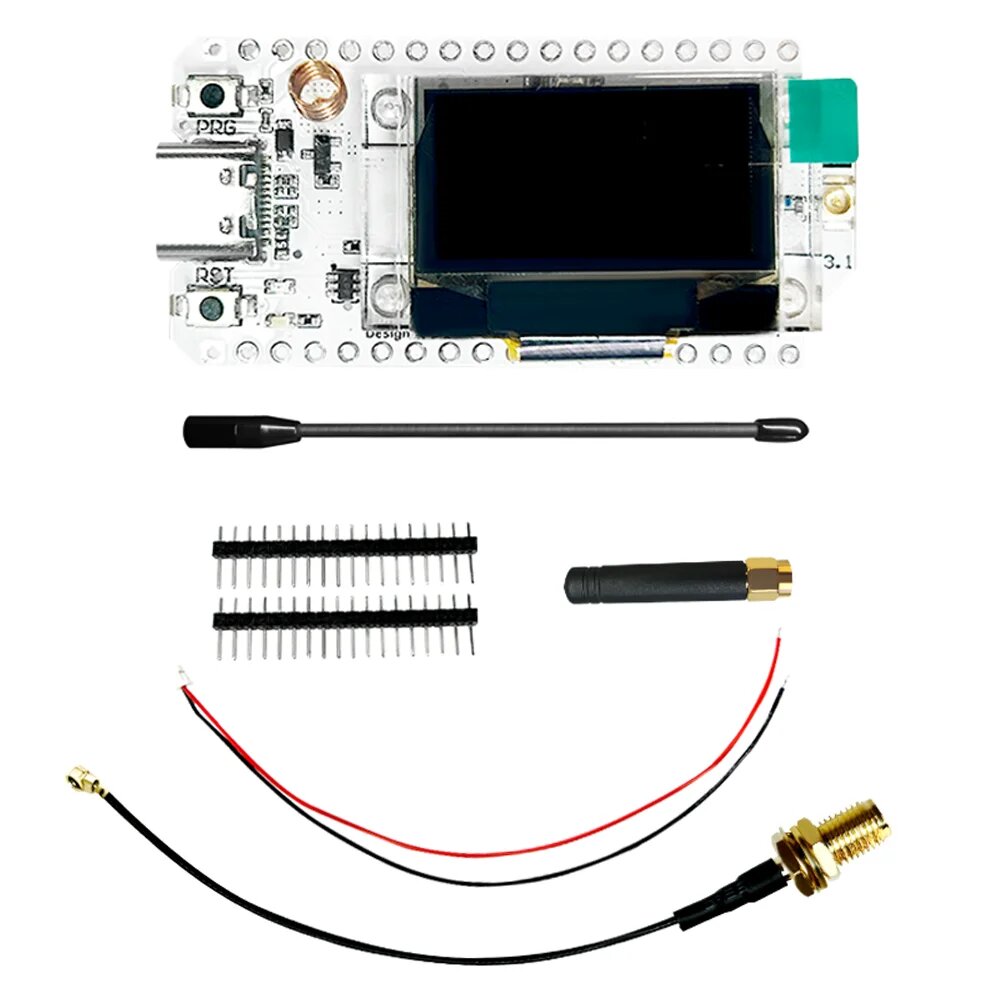 Heltec WiFi LoRa 32(V3) с антенной, 902-928MHz