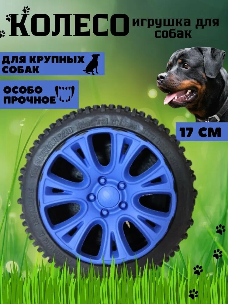 Игрушка для собак крупных пород, шина L от ZooKrut, 17 см