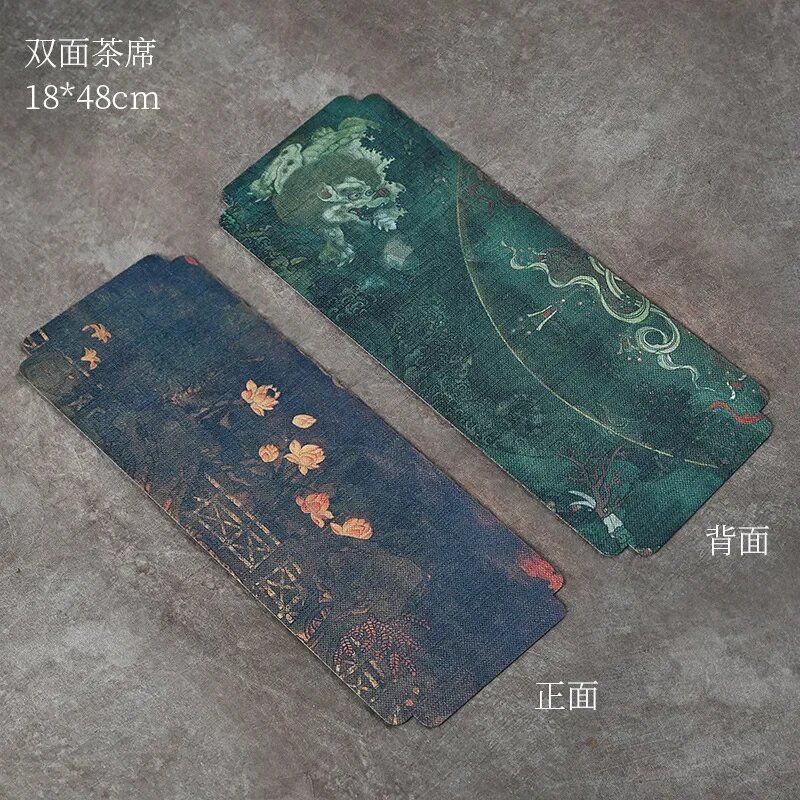 Двухсторонний чайный коврик 1PCS