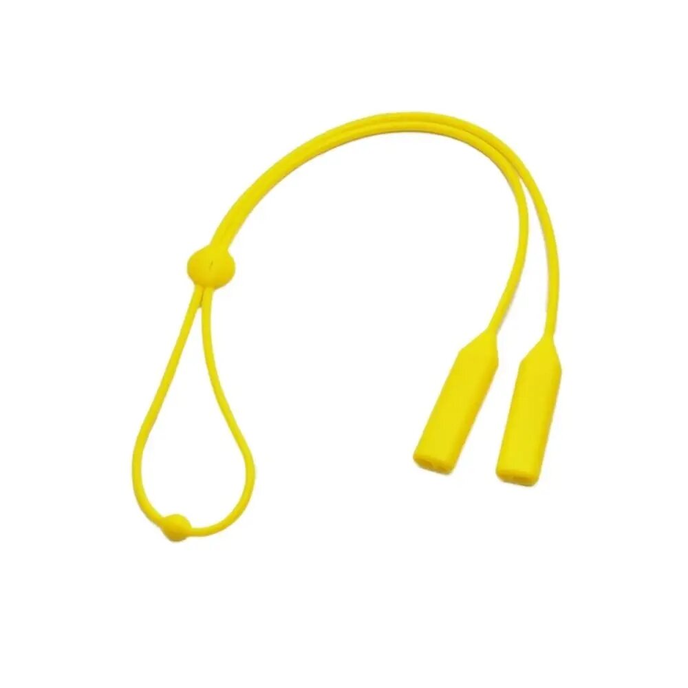 Силиконовые шнурки для очков yellow