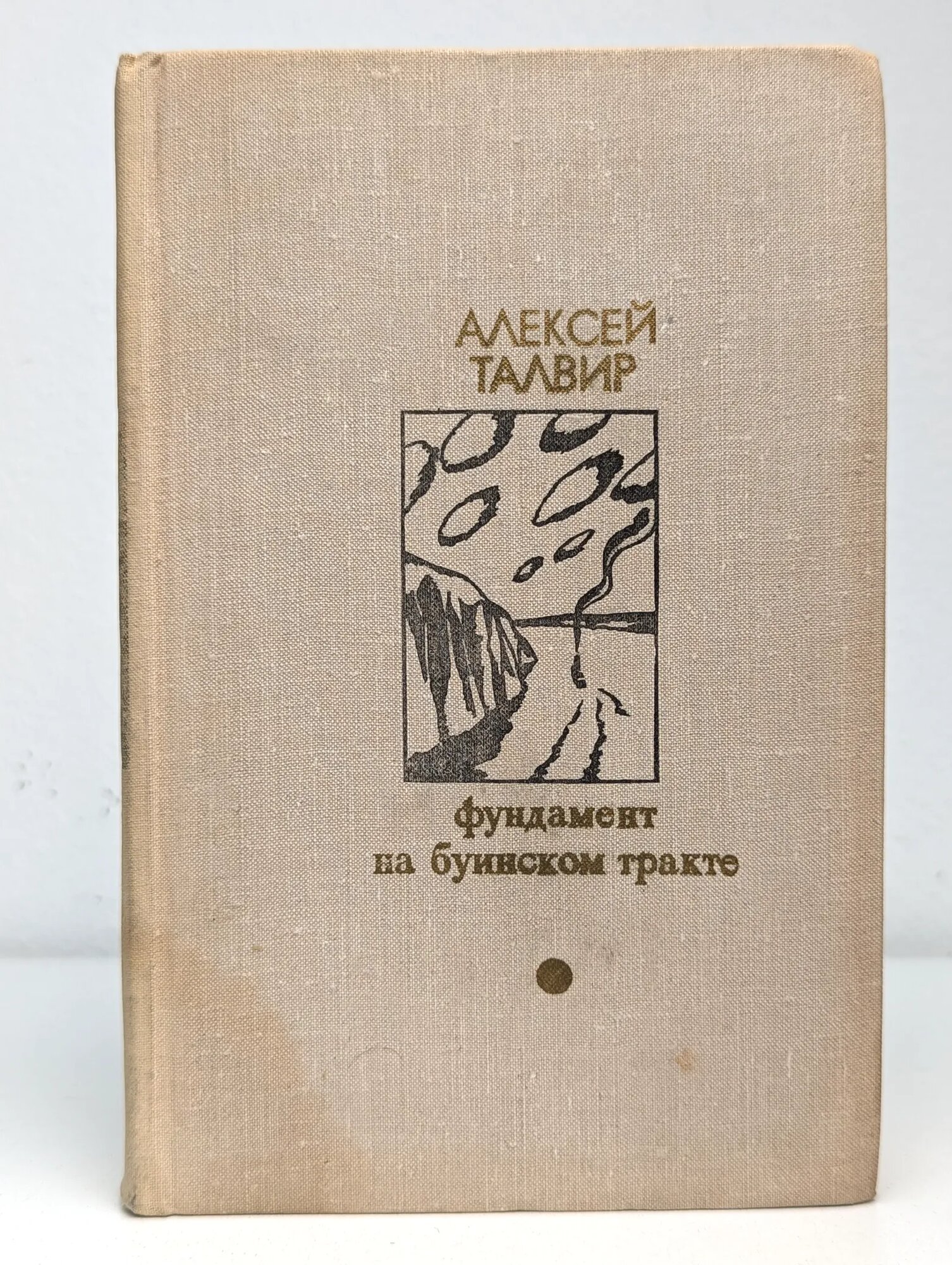 Фундамент. На Буинском тракте Талвир Алексей Филиппович 1978