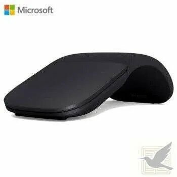Мышь беспроводная Microsoft arc mouse, черный