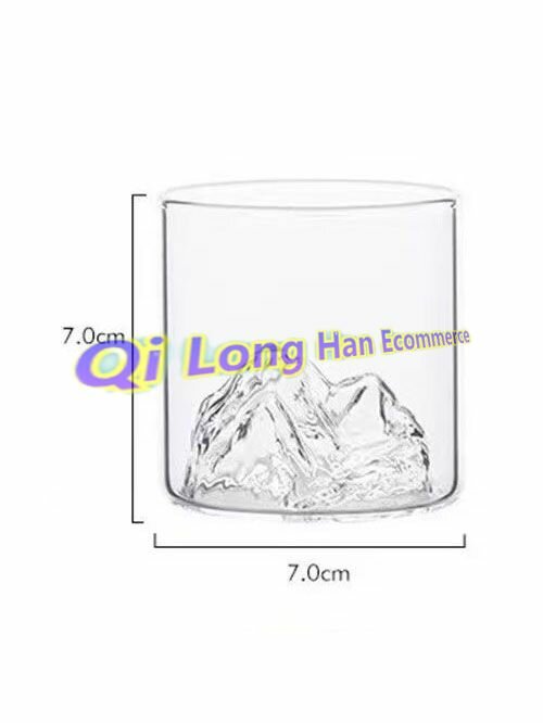 Хрустальная чашка "Jinshan", для чая, стекло, прозрачный хрусталь,