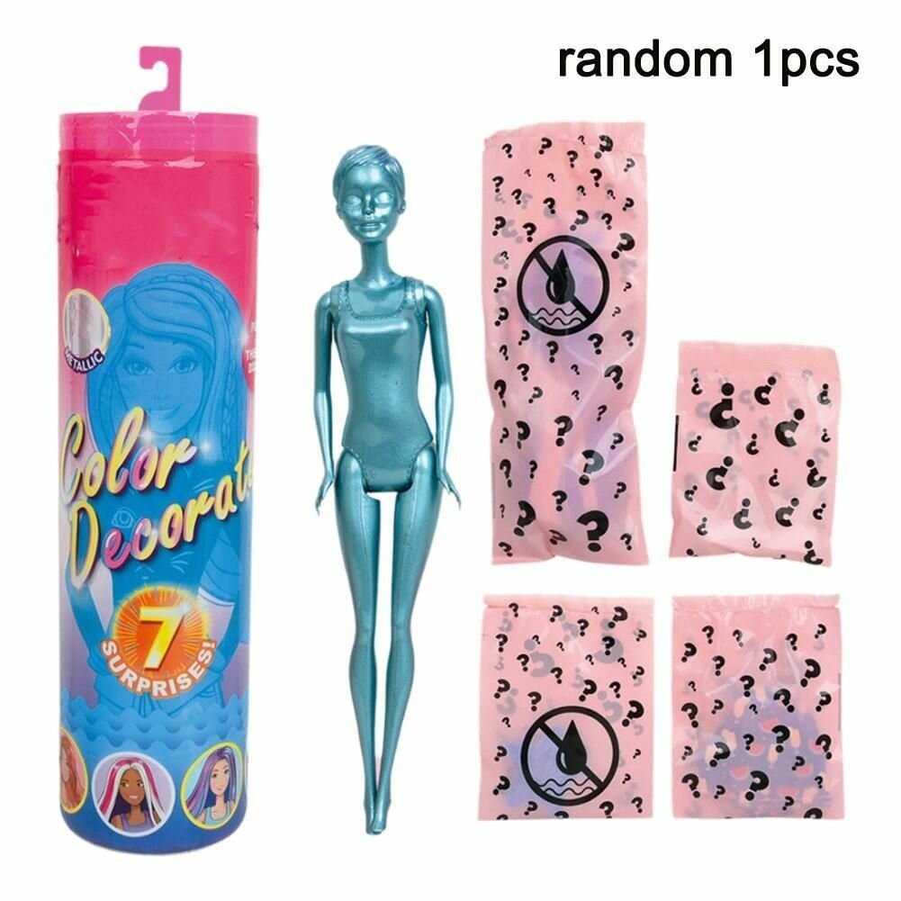 Эксклюзивная кукла, меняющая цвет в воде и облачаемая в наряд принцессы