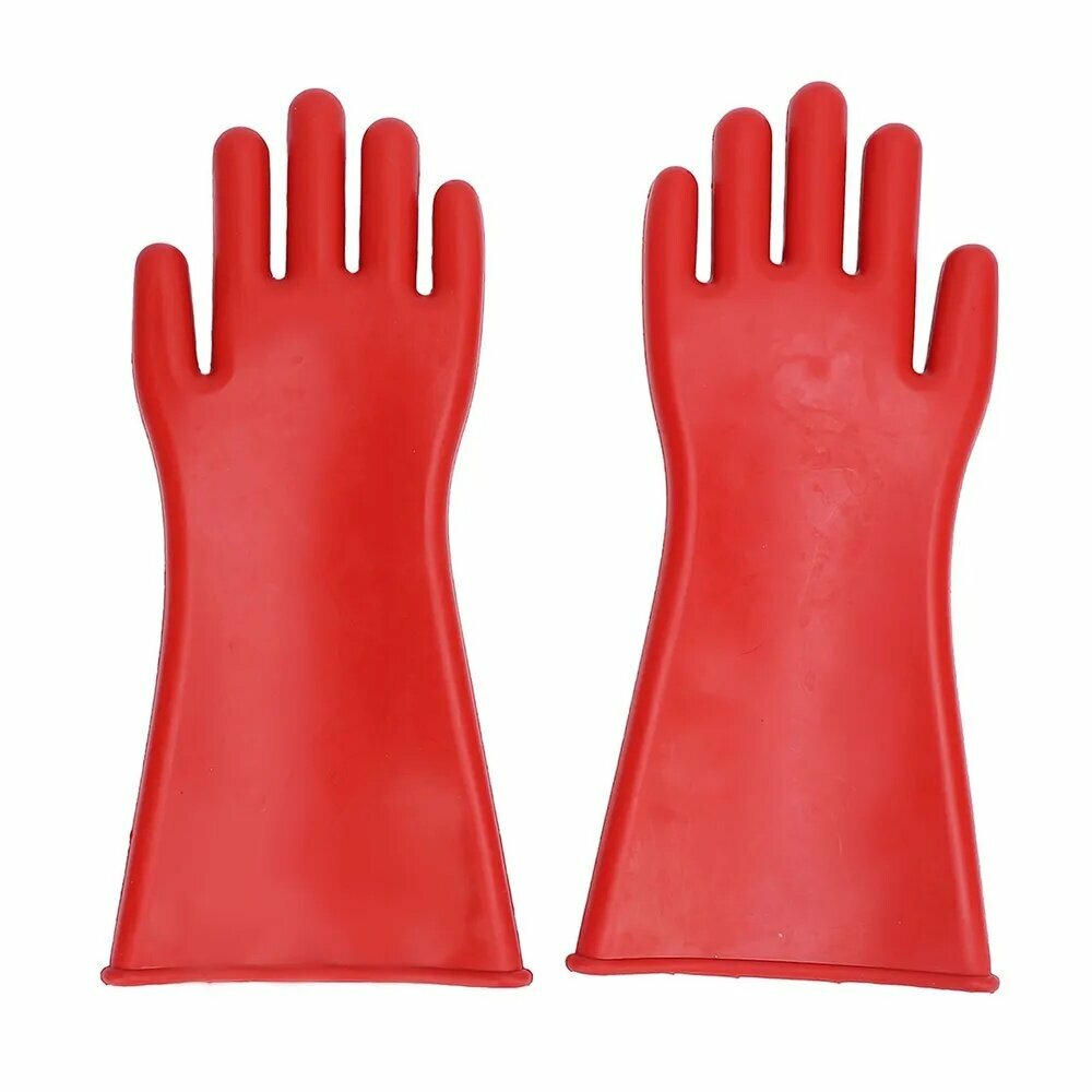 Диэлектрические перчатки 12000V резиновые электроизоляционные