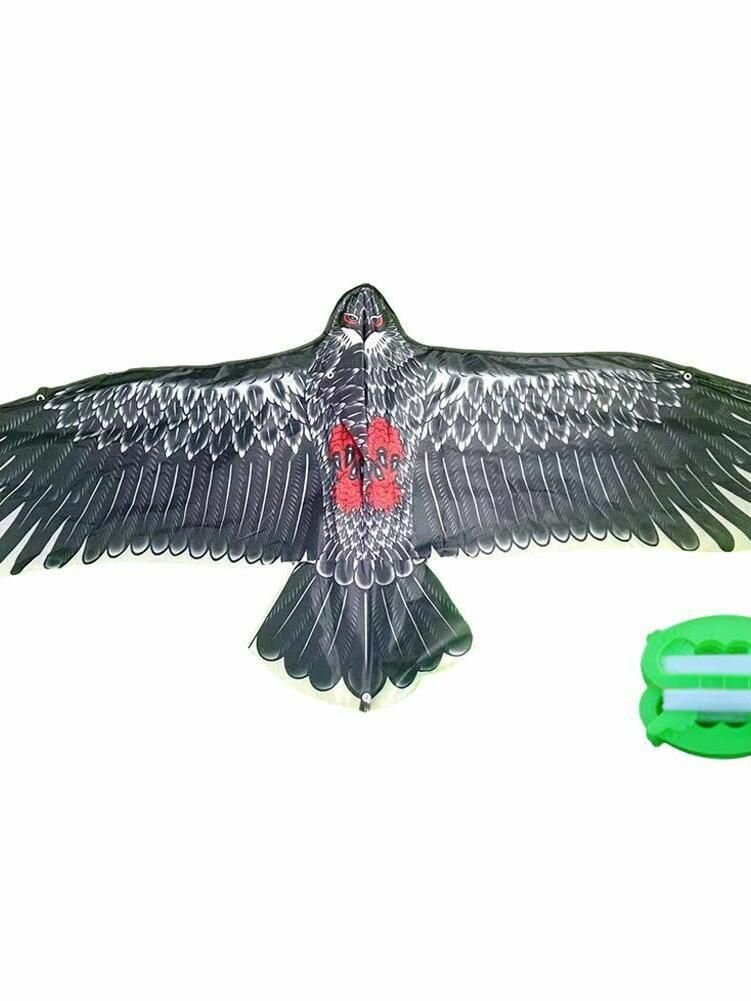 Воздушный змей в форме орла 110 см С 1*30м стропой для воздушного змея