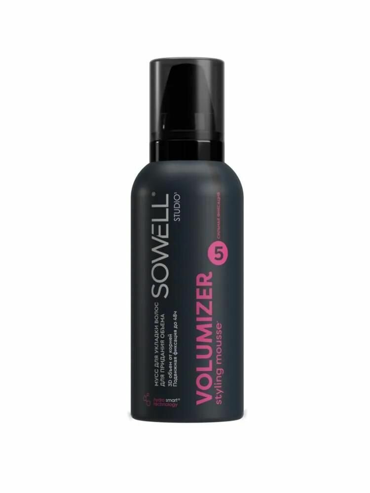Мусс для волос SOWELL для укладки и придания объема Volumizer, 100 мл