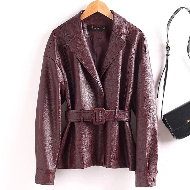 Куртка кожаная