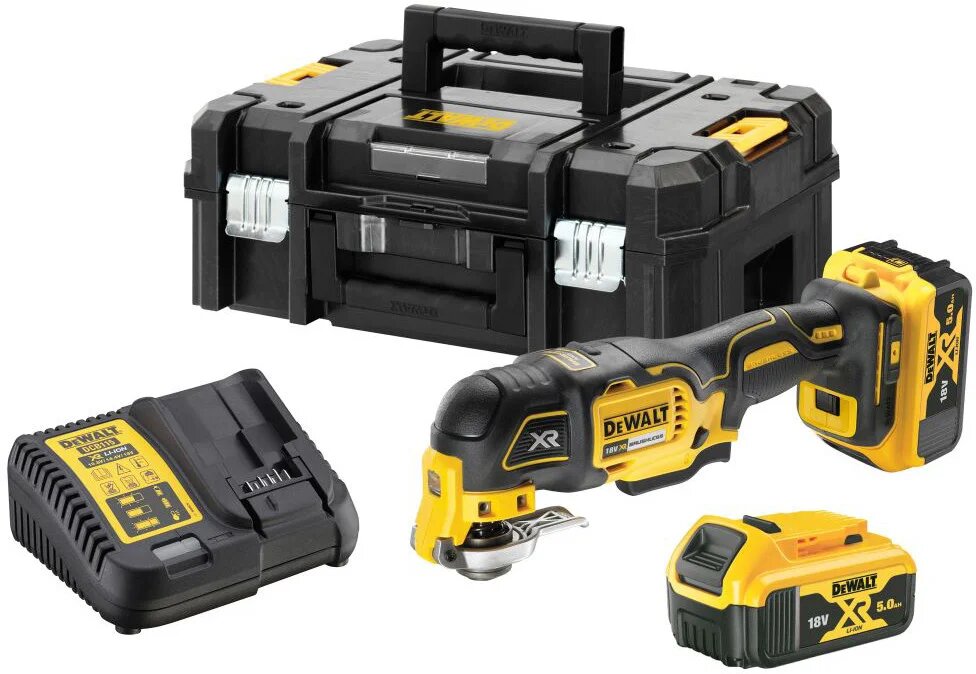 Реноватор DeWalt DCS356P2 (с 2-мя АКБ, кейс), 15000-20000 колебаний/мин