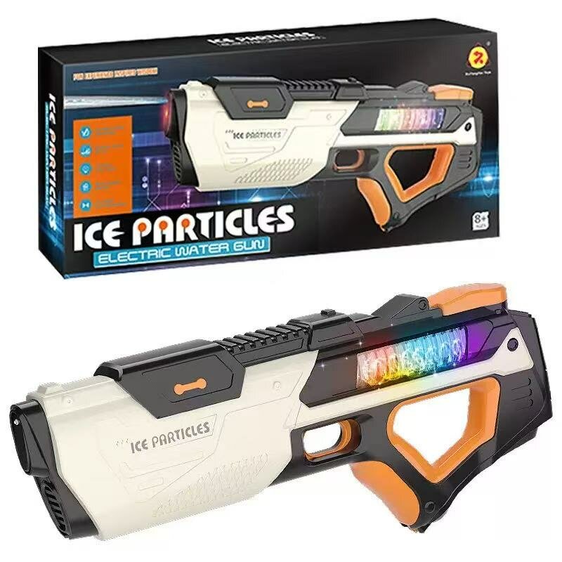 Mijia Dual Электрический автоматический водяной пистолет Безопасный водяной пистолет высокого давления，белый