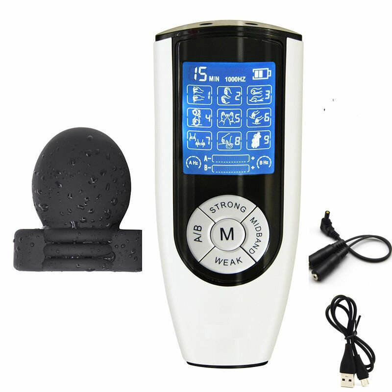 Электрический эротический стимулятор для мужчин SM, набор для тренировки чувствительности головки полового члена, фиксатор пениса, массажер для мастурбации, альтернативная игрушка.