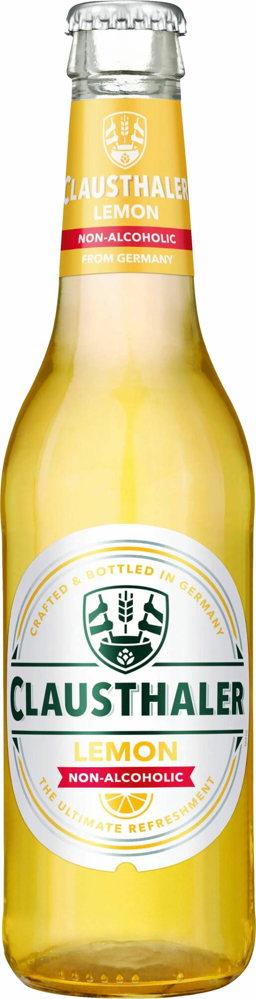 Пивной напиток безалкогольный CLAUSTHALER Lemon 0,33л