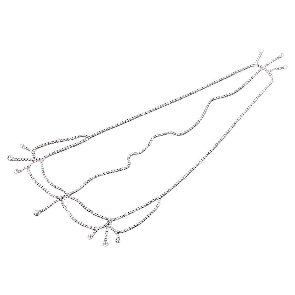 Аксессуар для волос с кисточками На голову, головной убор со сверкающими стразами Для ночного мероприятия