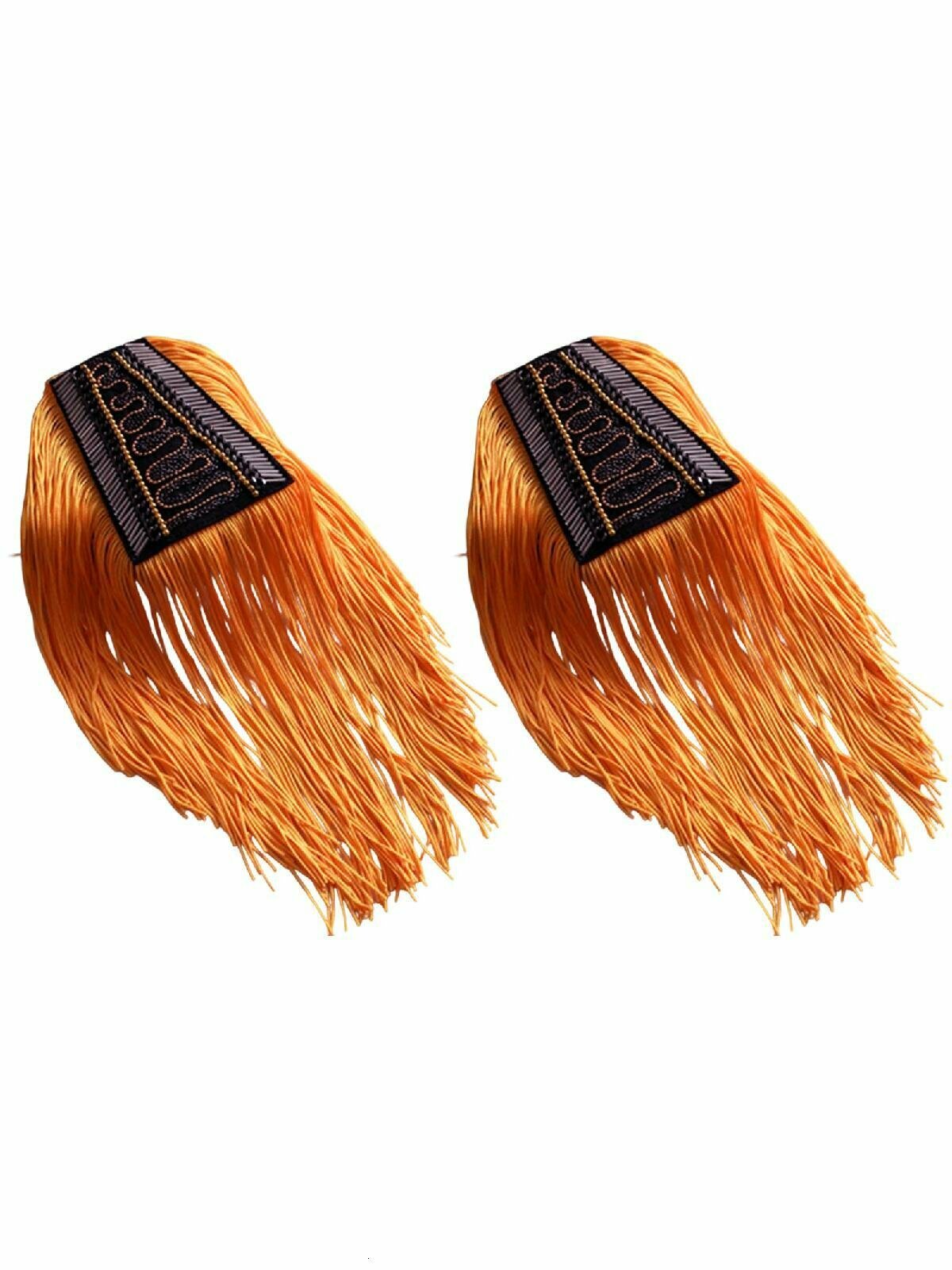 Накладные эполеты с кисточками, Золото