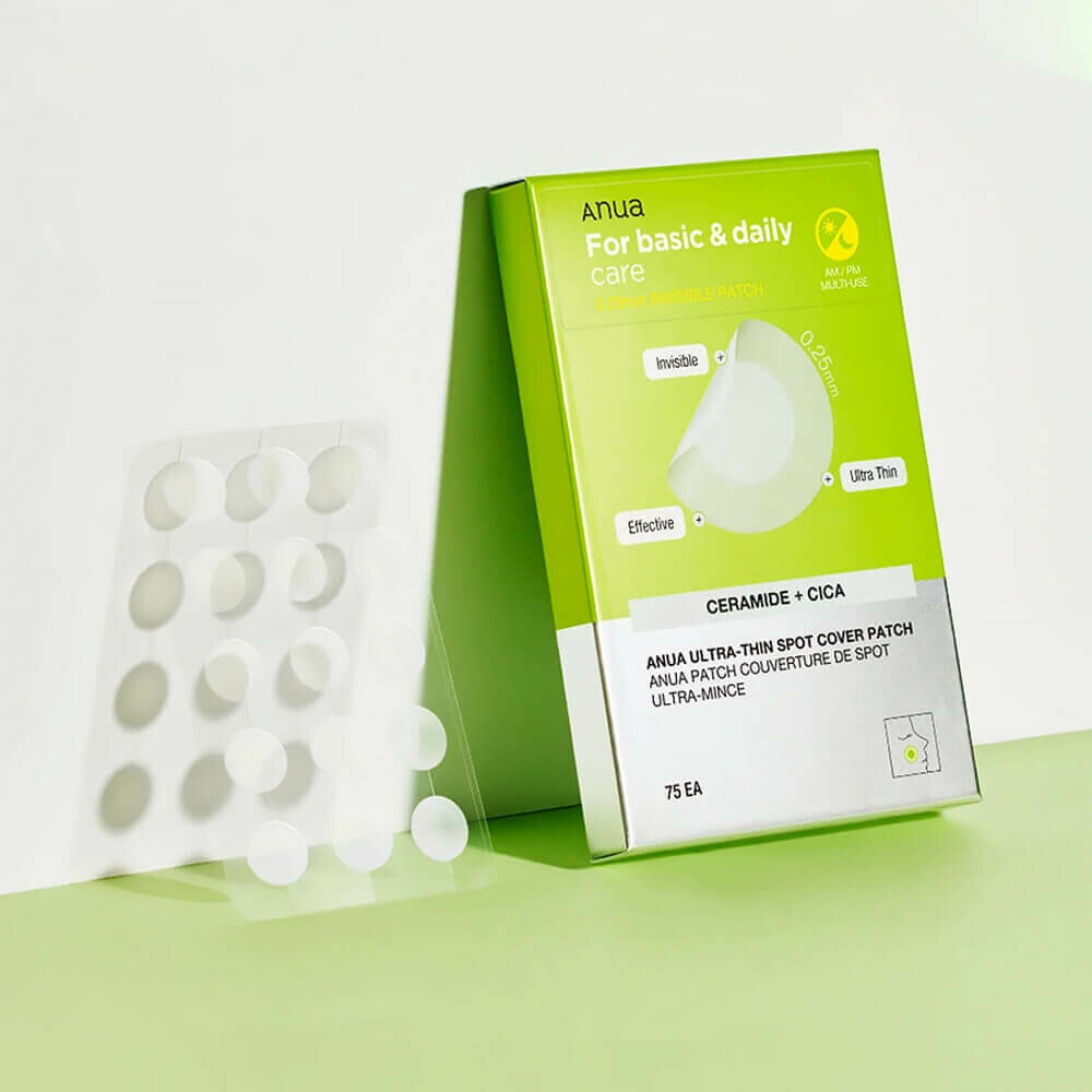 Патчи Anua Ultra-Thin, против воспалений, гидроколлоидные, незаметные