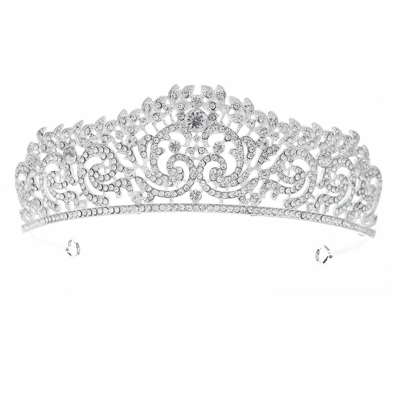 Тиара В Стиле Барокко Короны Хрустальная Повязка На Голову Принцессы Со Стразами Корона для Новобрачных День Рождения Свадебная Вечеринка Выпускной Вечер Поставки