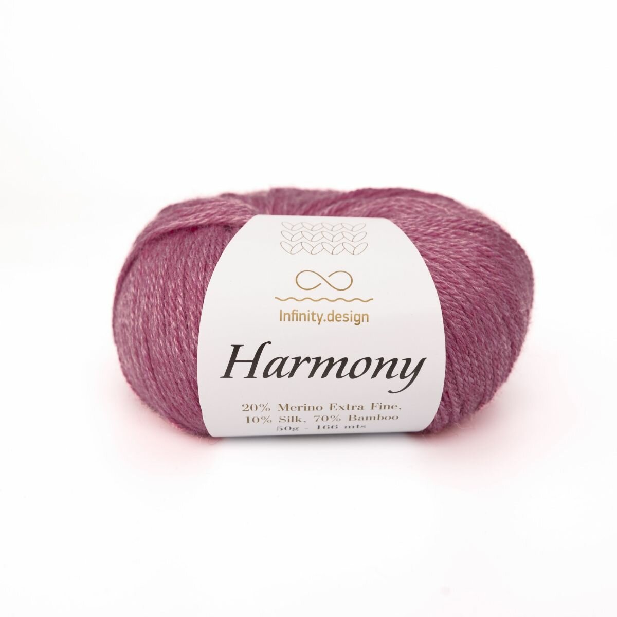 Пряжа для вязания Infinity Design Harmony (4518 Plum) 1 моток 50 г/166 м