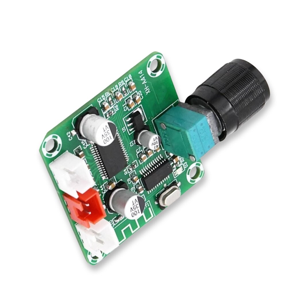Модуль усилителя звука, совместимый с Bluetooth 50Wx2, небольшой конструкции для легкой установки