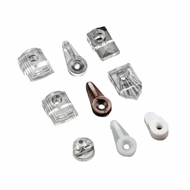 OZ-WDWM 50 шт. Пластиковые стеклянные фиксаторы, зажимы для стеклянных панелей, зеркальные зажимы, нескользящие