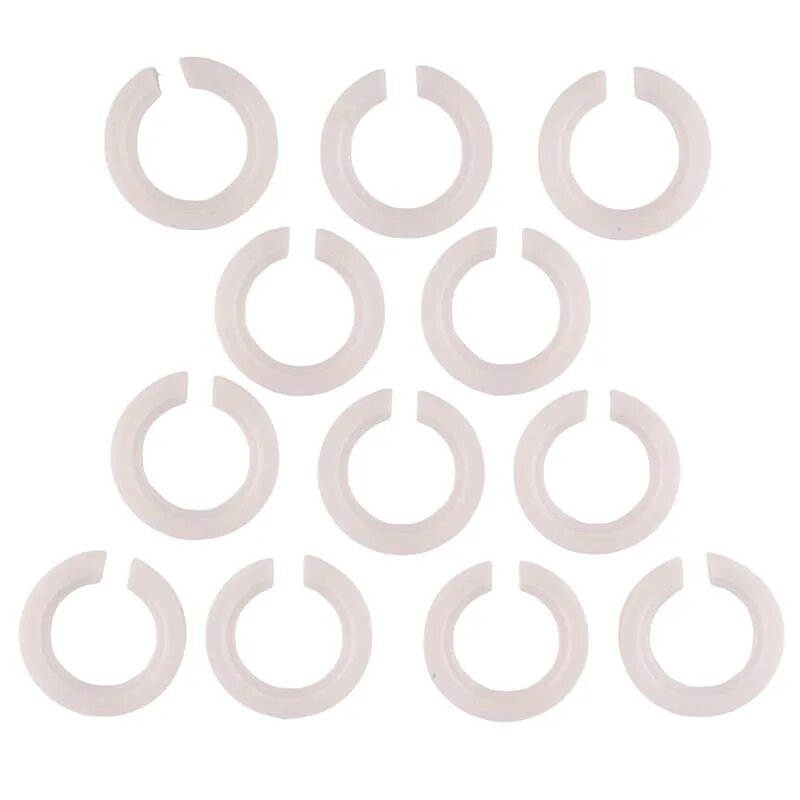 (Y E B -Абажур из 12 шт, преобразователь отверстий E27 E14, кольцевой переходник абажура совместим установки винтовых абажуров в патроны с