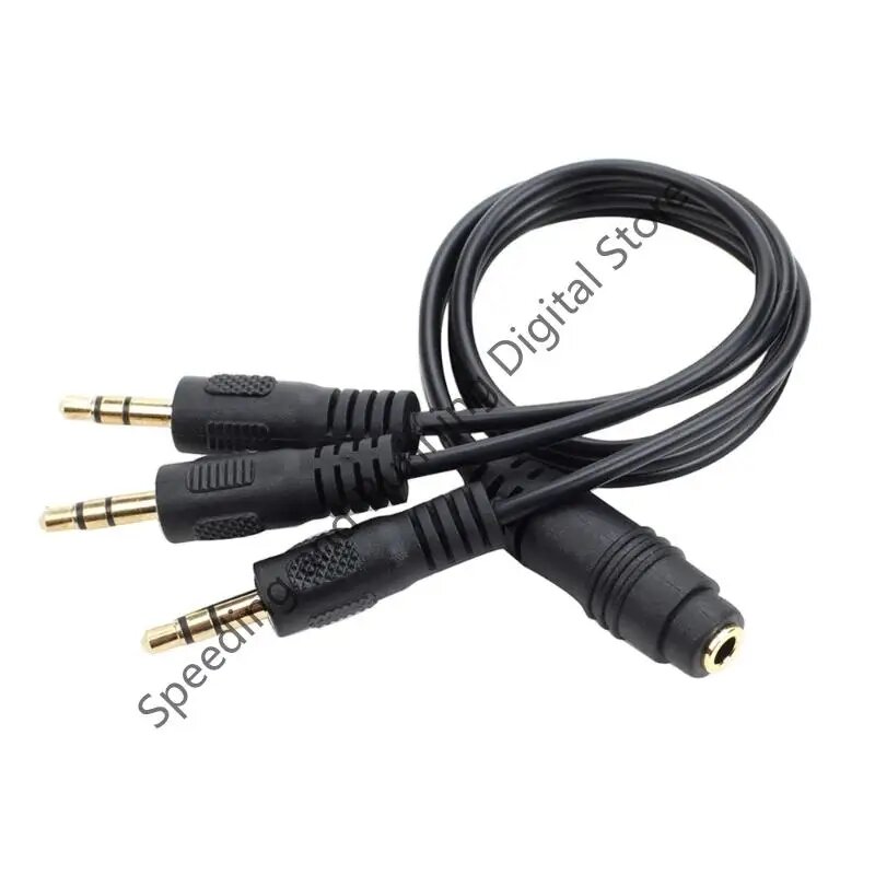 Аудио разветвитель OOTDTY 3.5 мм 1 к 3