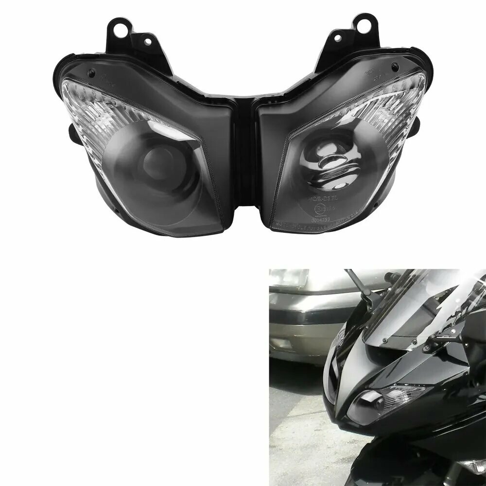 Передняя фара мотоцикла, головной фонарь для Kawasaki Ninja ZX6R ZX-6R 2009-2012 ZX10R ZX-10R 2008-2010 2009