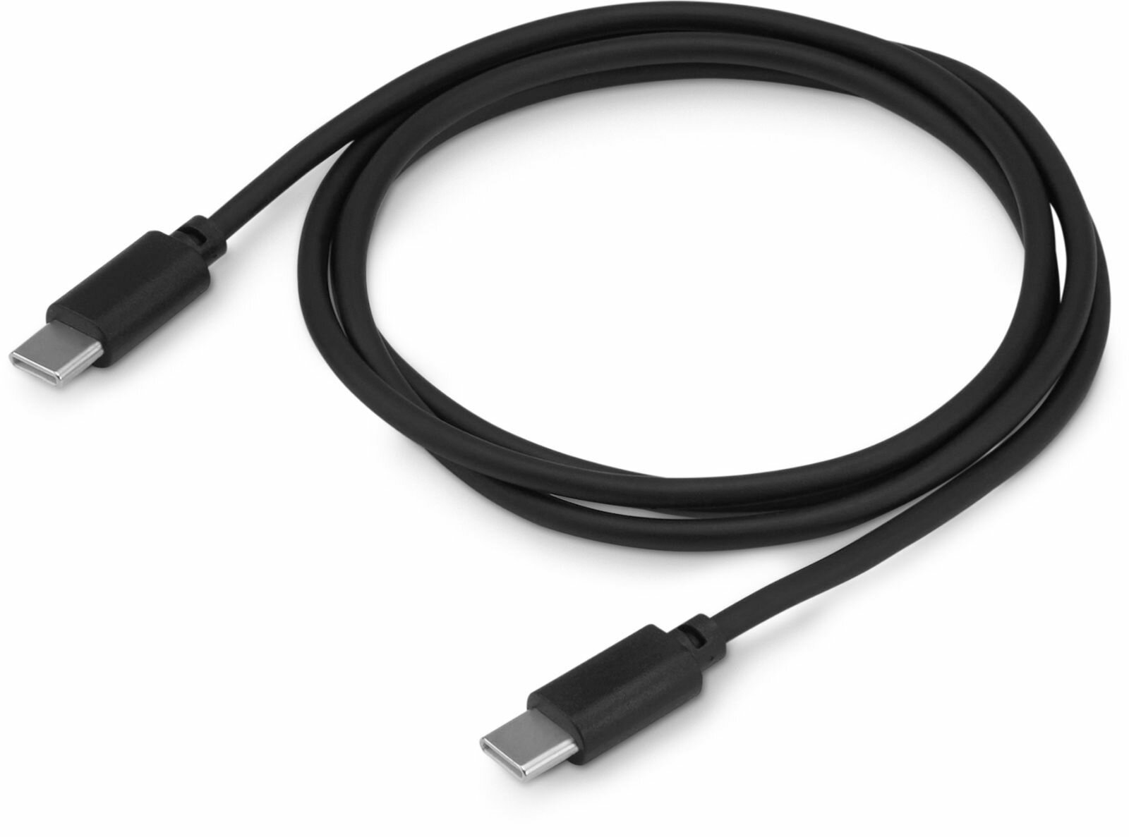 Кабель Buro USB Type-C m-USB Type-C m, 1 м, черный (PD15W)