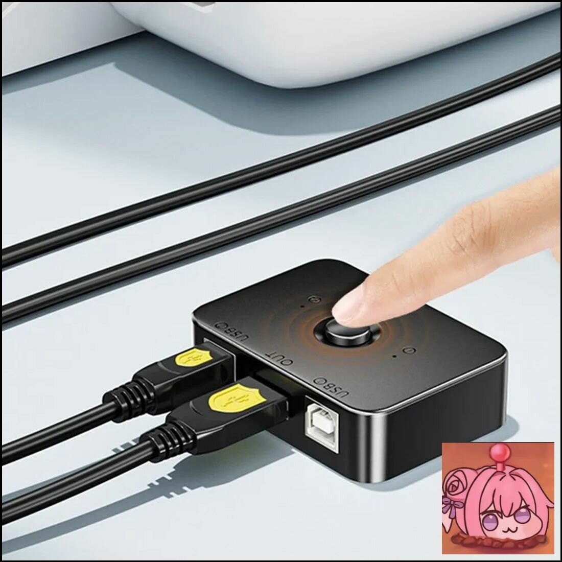 USB-разветвитель для принтера — фото 1