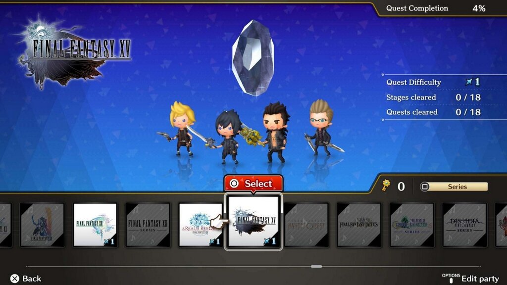 Theatrhythm Final Bar Line (Игра на диске) (Английская версия) (PS4) — фото 1