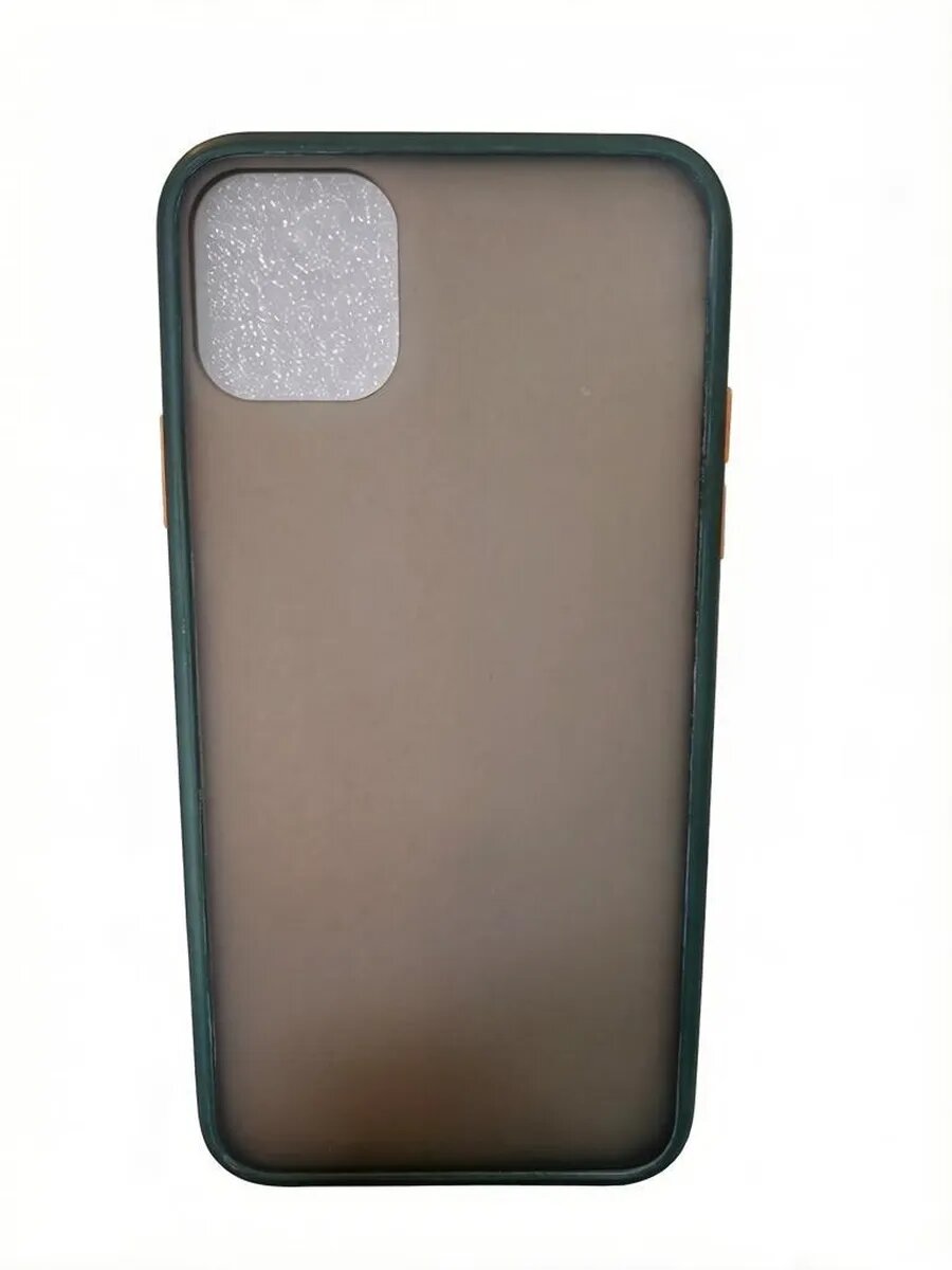 Чехол, для iPhone 11 Pro Max, силиконовый, прозрачный, ударопрочный