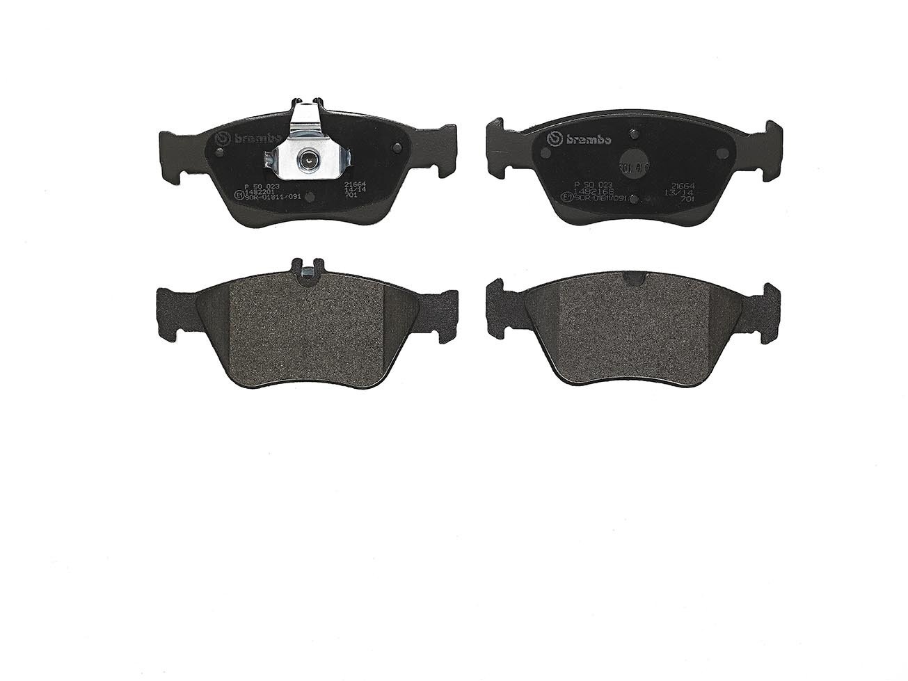Колодки тормозные MERCEDES W210W202C208 2.0-2.8 передние