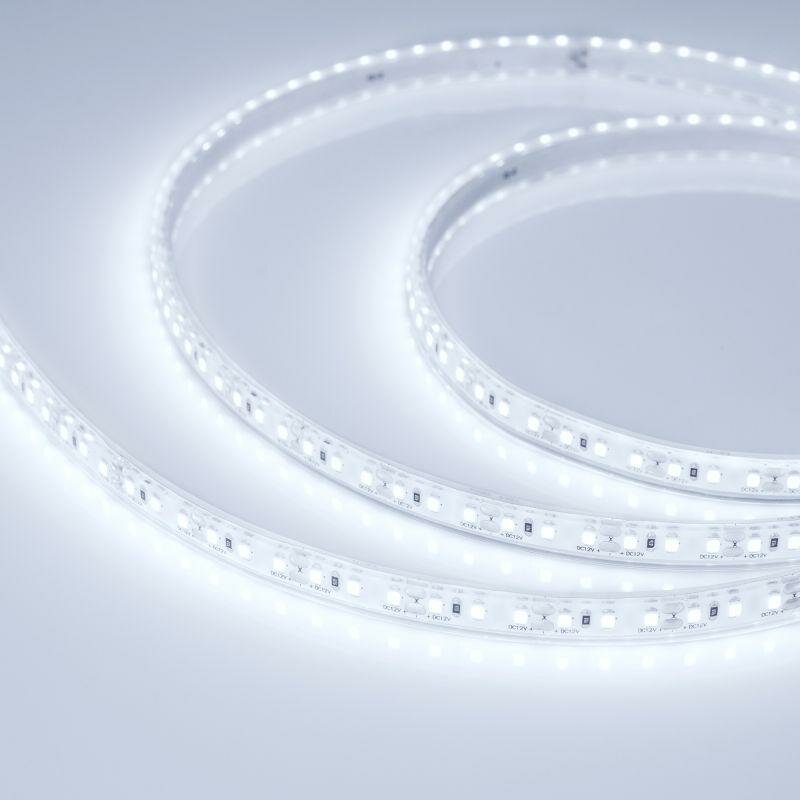 Лента светодиодная RTW-PU-A120-10.5mm 12V Cool 8000K 16.8Вт/м IP68 Wire 2м герметичная (уп.5м) Arlight 029595(3)