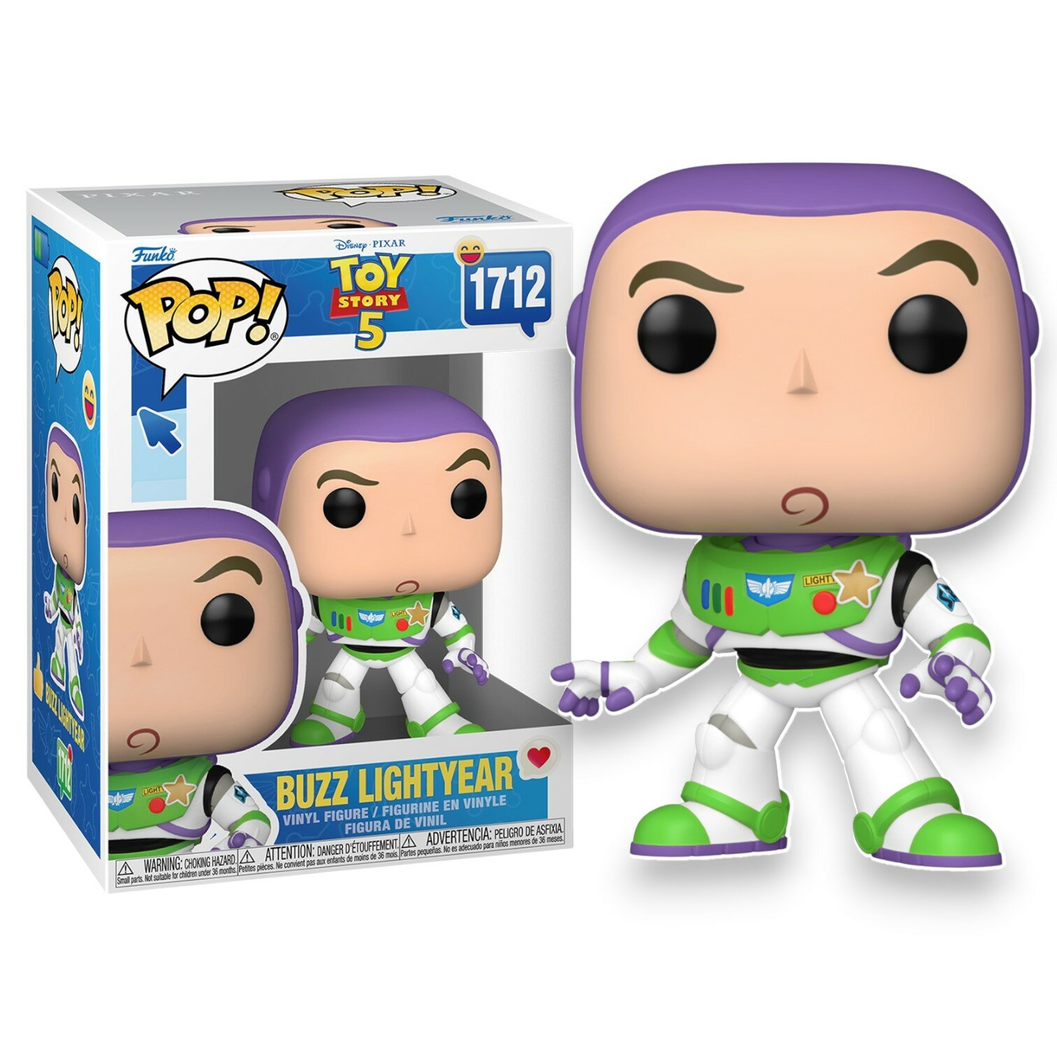 Фигурка Базз Лайтер История игрушек 5 "Toy Story 5 Buzz Lightyear" от Funko POP! 1712
