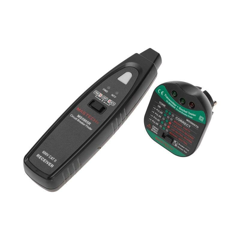 Тестер розеток детектор автоматов MS5905RTD Mastech 13-1265
