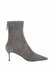 Ботинки Aquazzura Ribbed-panel suede ankle boots, размер 36