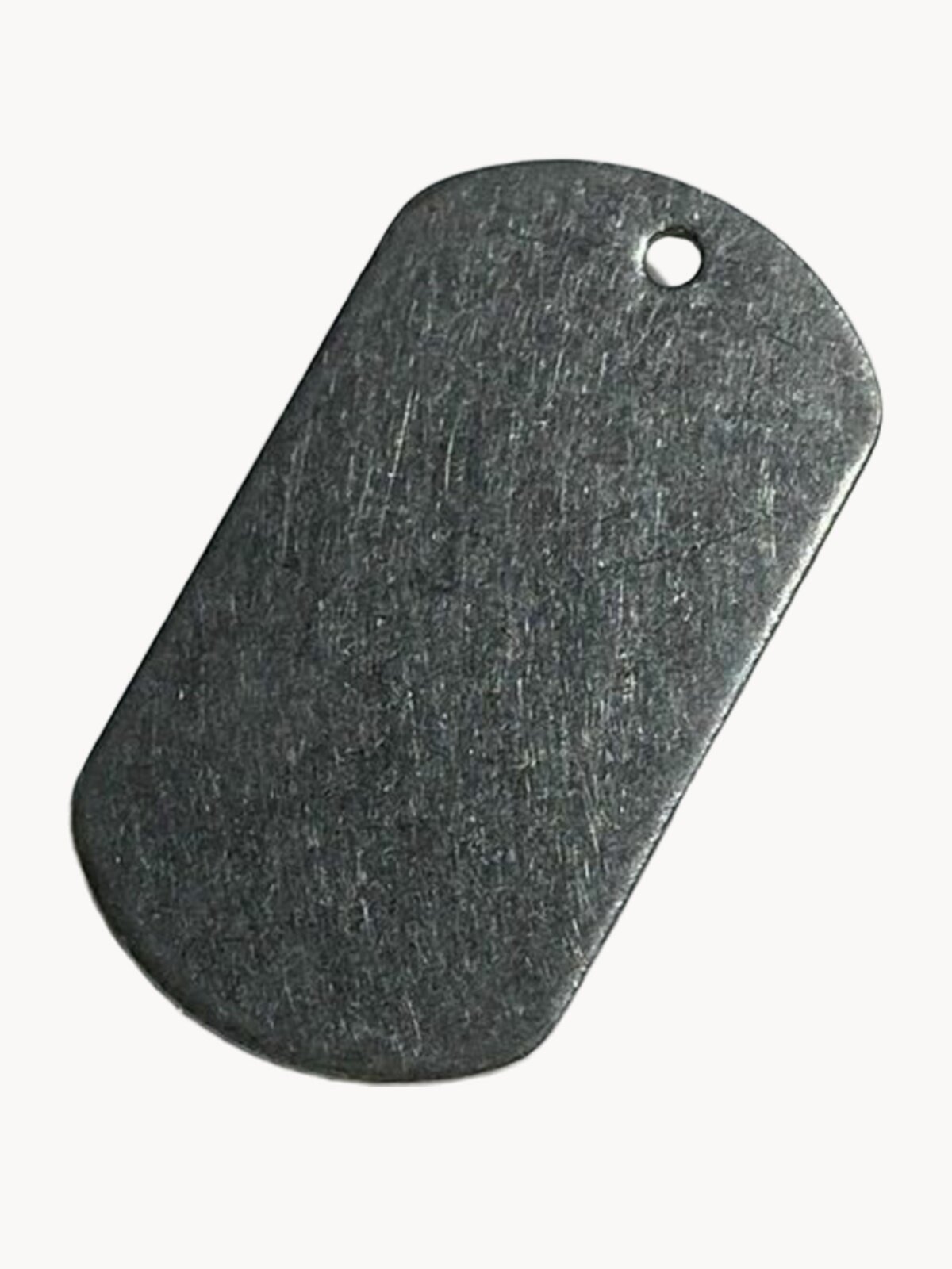 Армейский жетон без цепочки(1шт.), 50*28мм, из нержавеющей стали, пустой