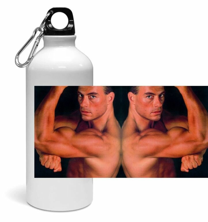 Спортивная бутылка Jean-Claude Van Damme, Жан-Клод Ван Дамм №13