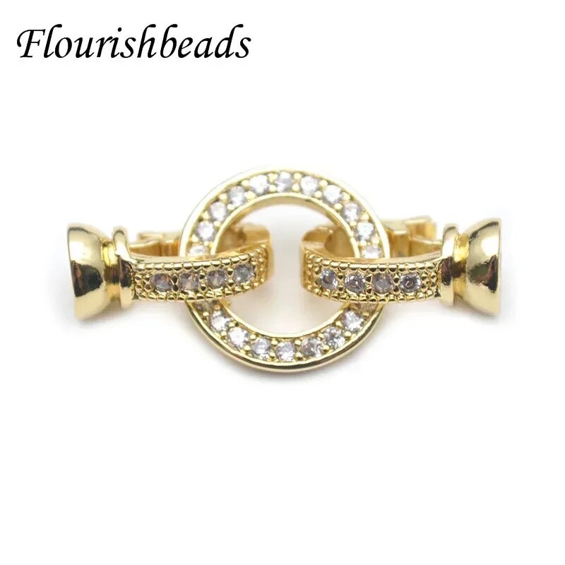 Ювелирные застежки для ожерелий Flourishbeads золотого цвета 10 шт Gold Color