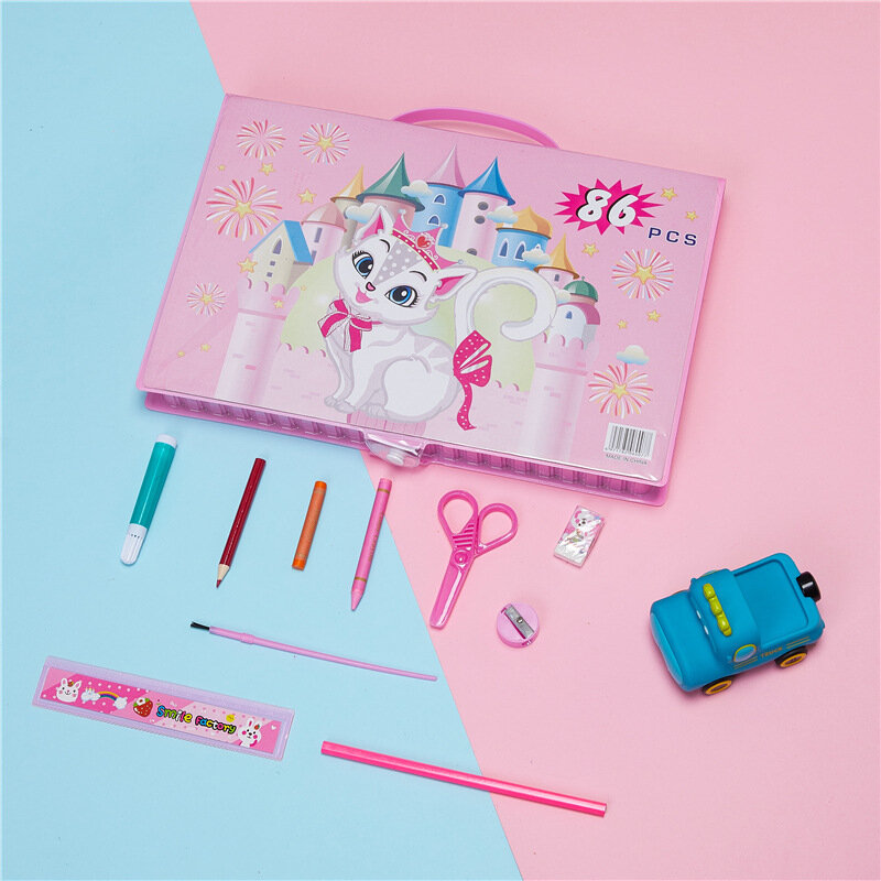 Набор из 208 акварельных ручек, 150 кистей, канцелярские принадлежности для рисования ко Дню защиты детей, цветные ручки, подарочный набор для рисования оптом.