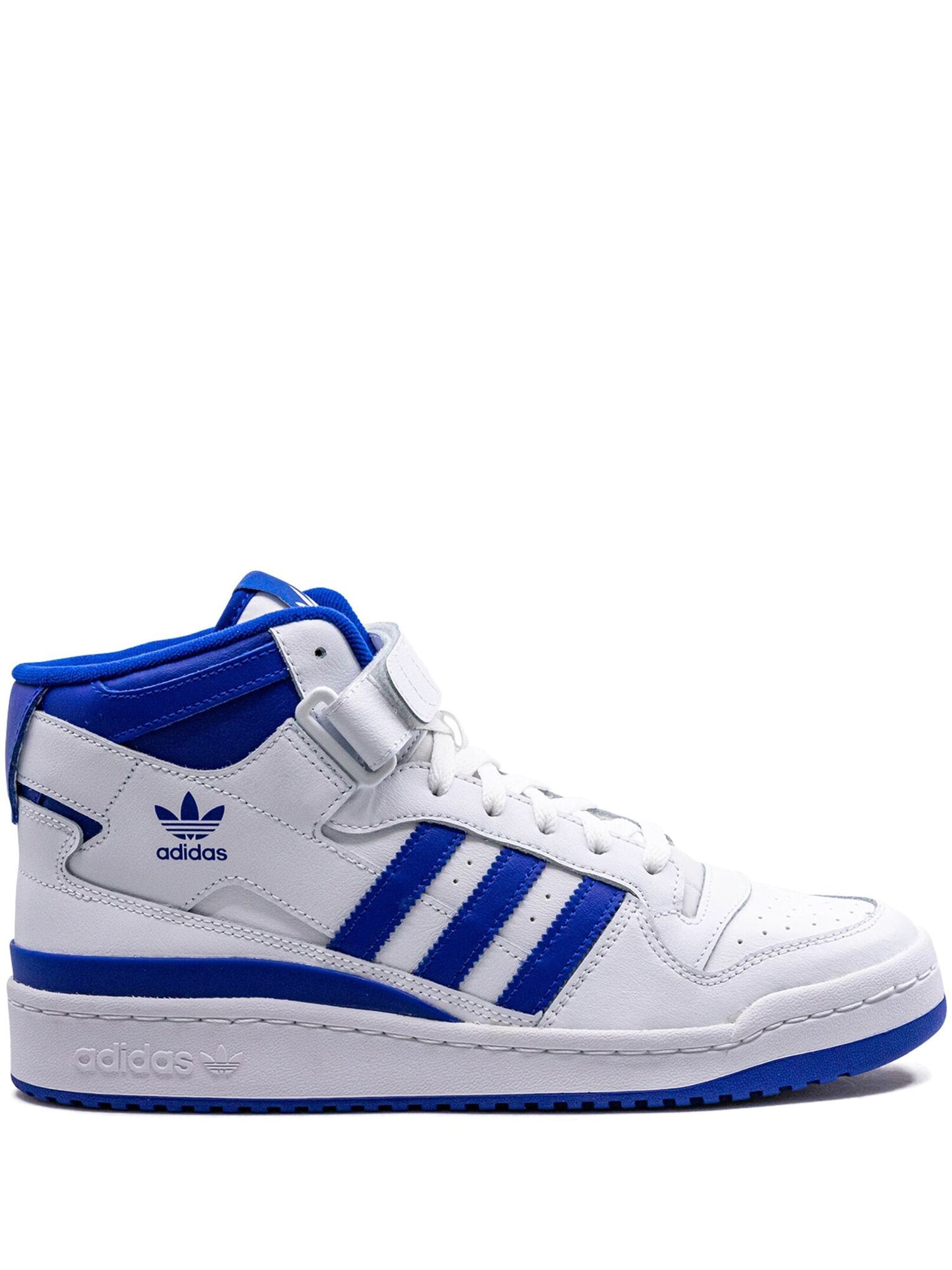 Кроссовки Forum Mid White/Royal