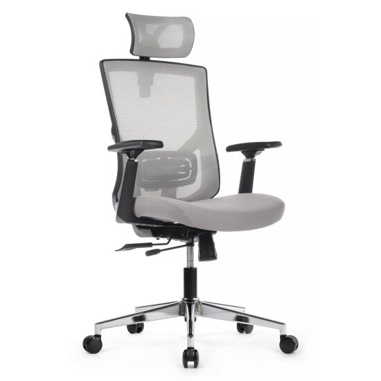 Кресло офисное Riva Chair RIVA DESIGN Step RCH A2320 Серый