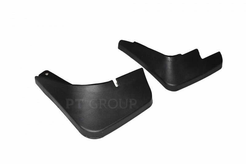 Брызговики ВАЗ LADA Largus Cross 2012- передние широкие (2 шт) (PT Group)