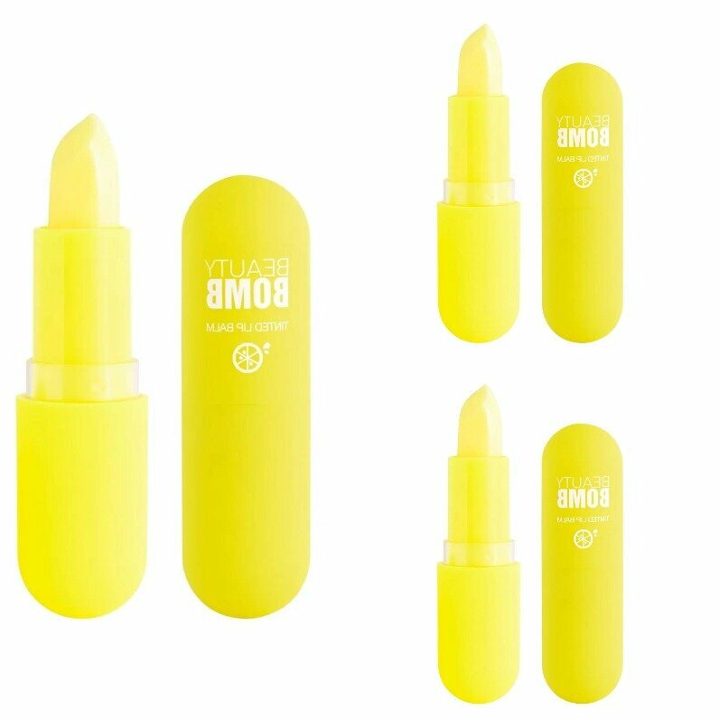 Бальзам для губ Beauty bomb Tinted Lip Balm 01, 3 шт