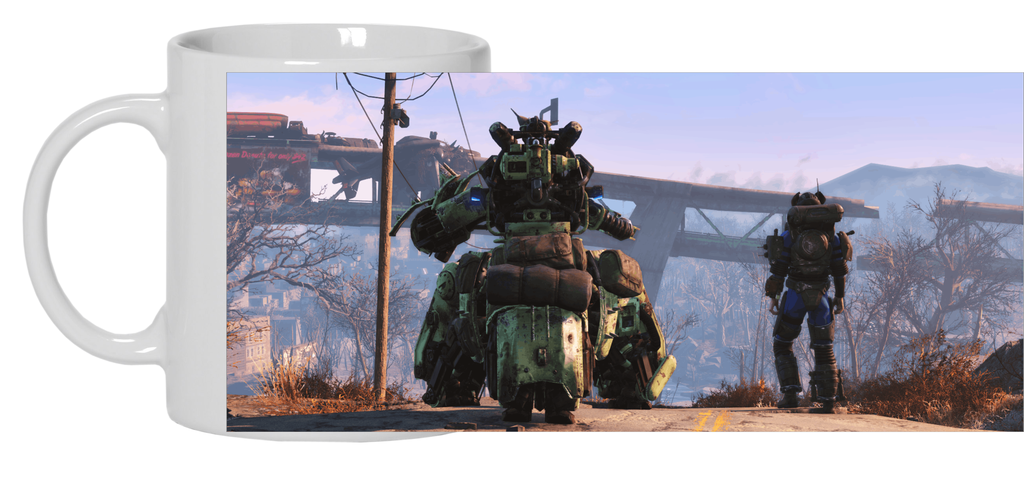 Кружка Fallout, Фоллаут №10, Кружка-хамелеон